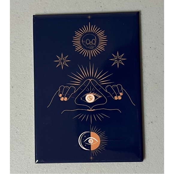 Accents | Moon Stars Spiritual Third Eye Fridge Refrigerator Magnet ...